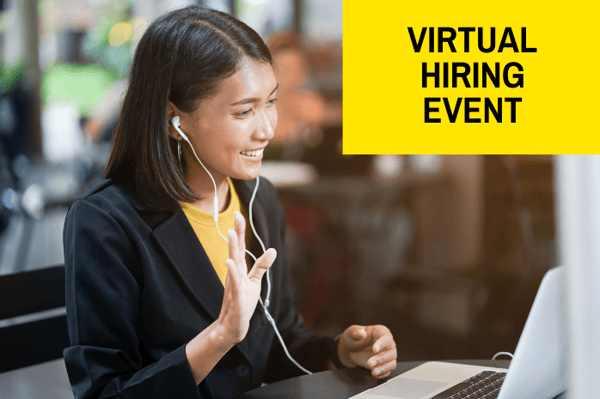Join Us Remotely for Our Virtual Hiring Event on November 4