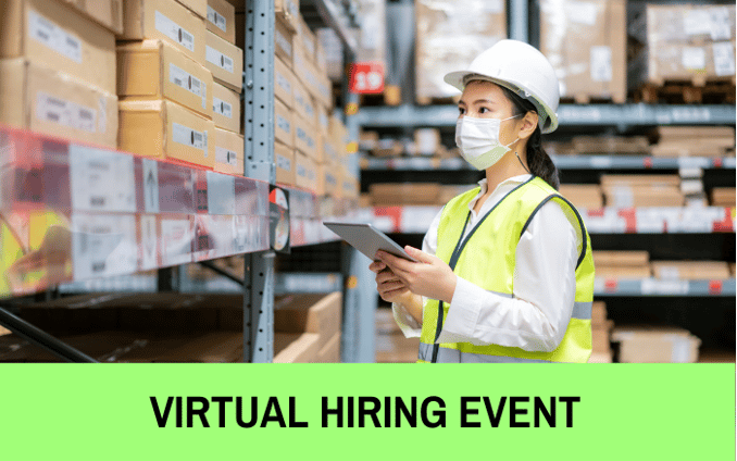 Virtual Hiring Event on March 24: Spring Forward With a New Job