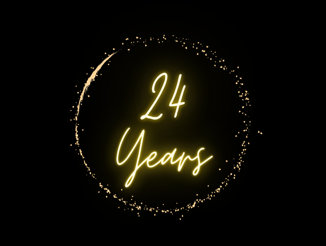 Celebrating 24 Years in Business